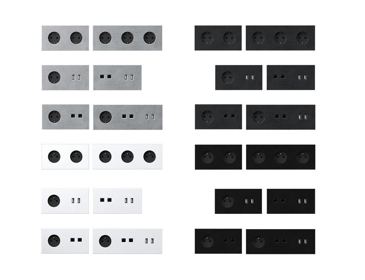 3D model Sockets and switches Basalt VR / AR / low-poly | CGTrader