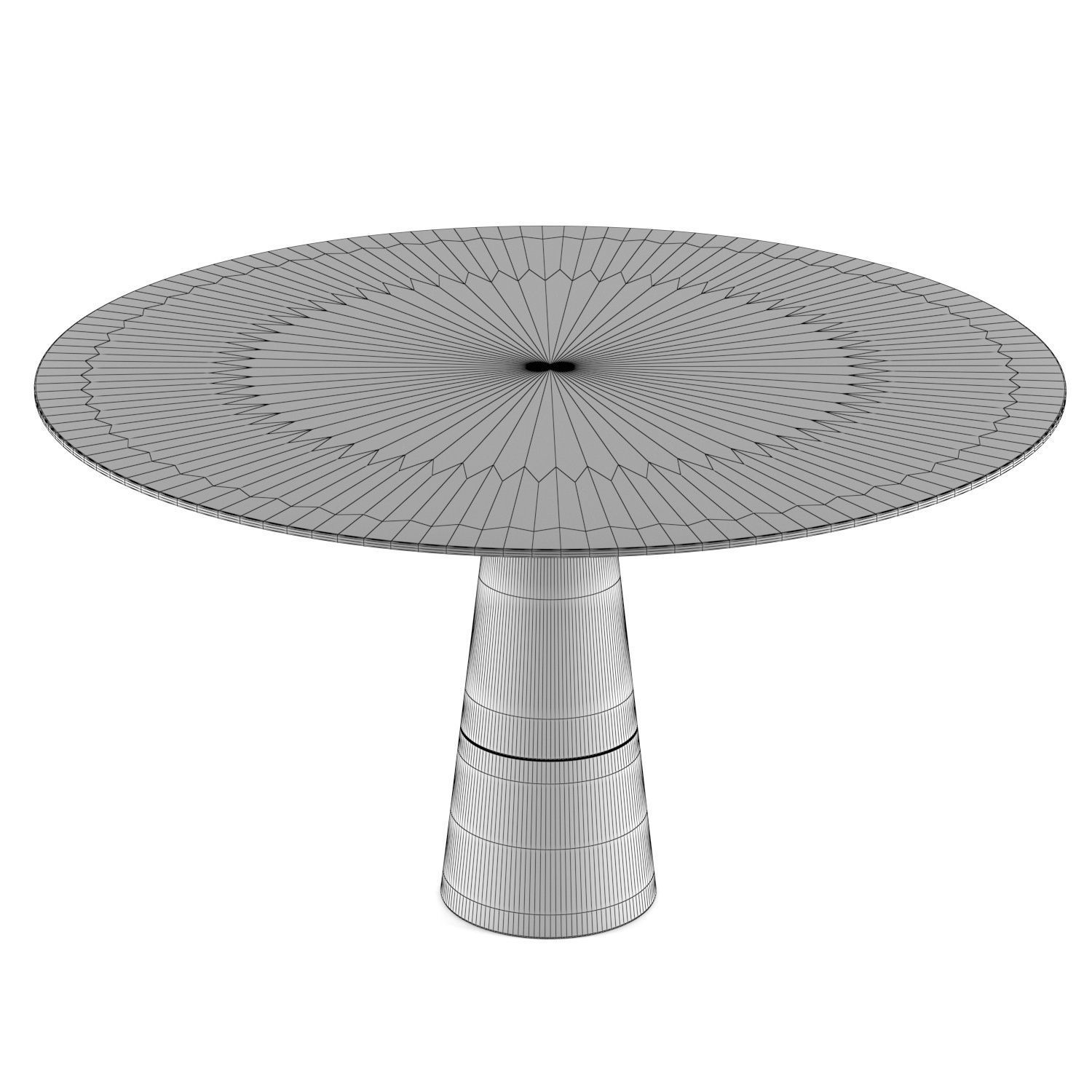 ENNE Echo dinner table 3D model | CGTrader