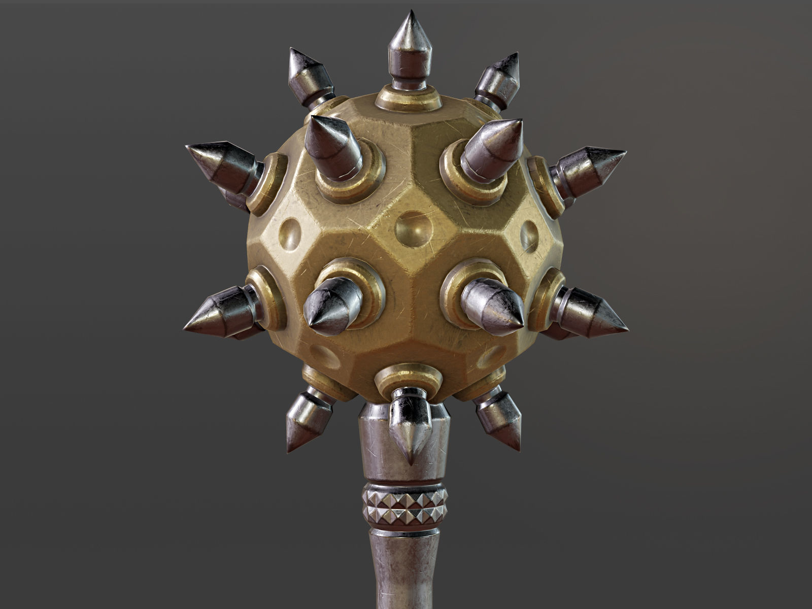3D model Mace Game Ready2 VR / AR / low-poly | CGTrader