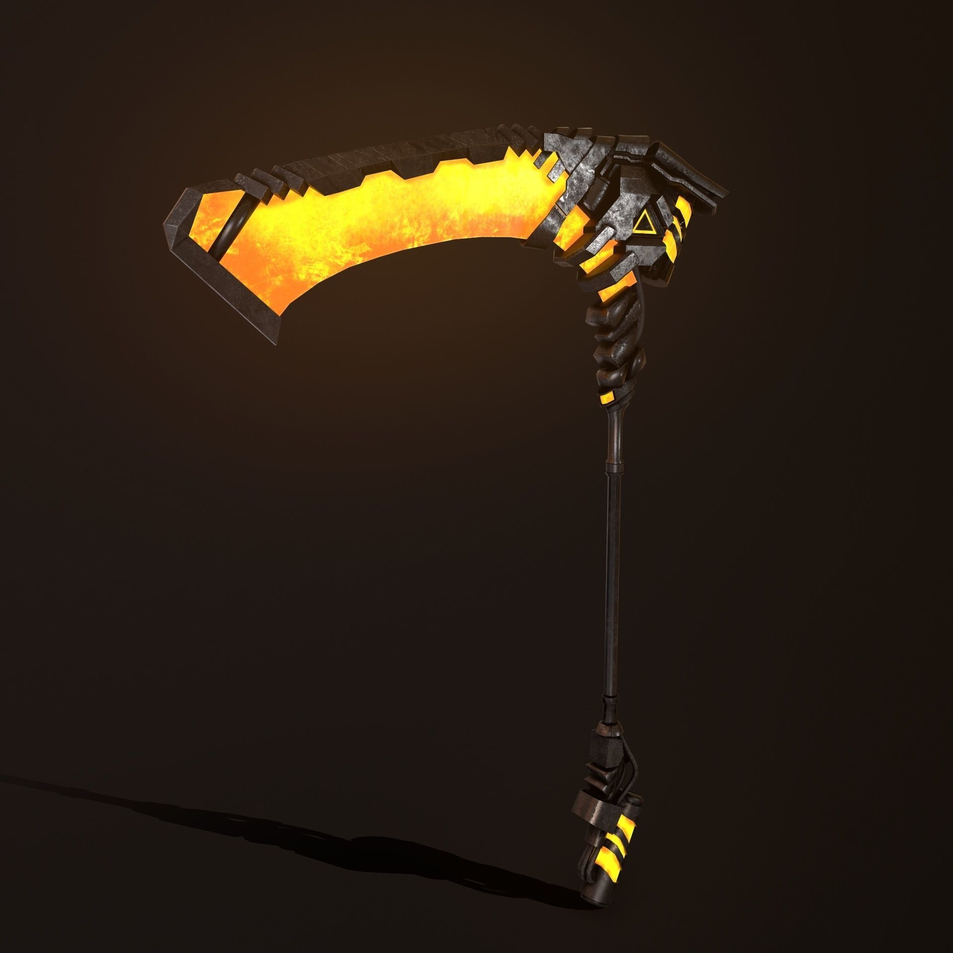 3D model Sci-fi Scythe Raptor 2 VR / AR / low-poly | CGTrader