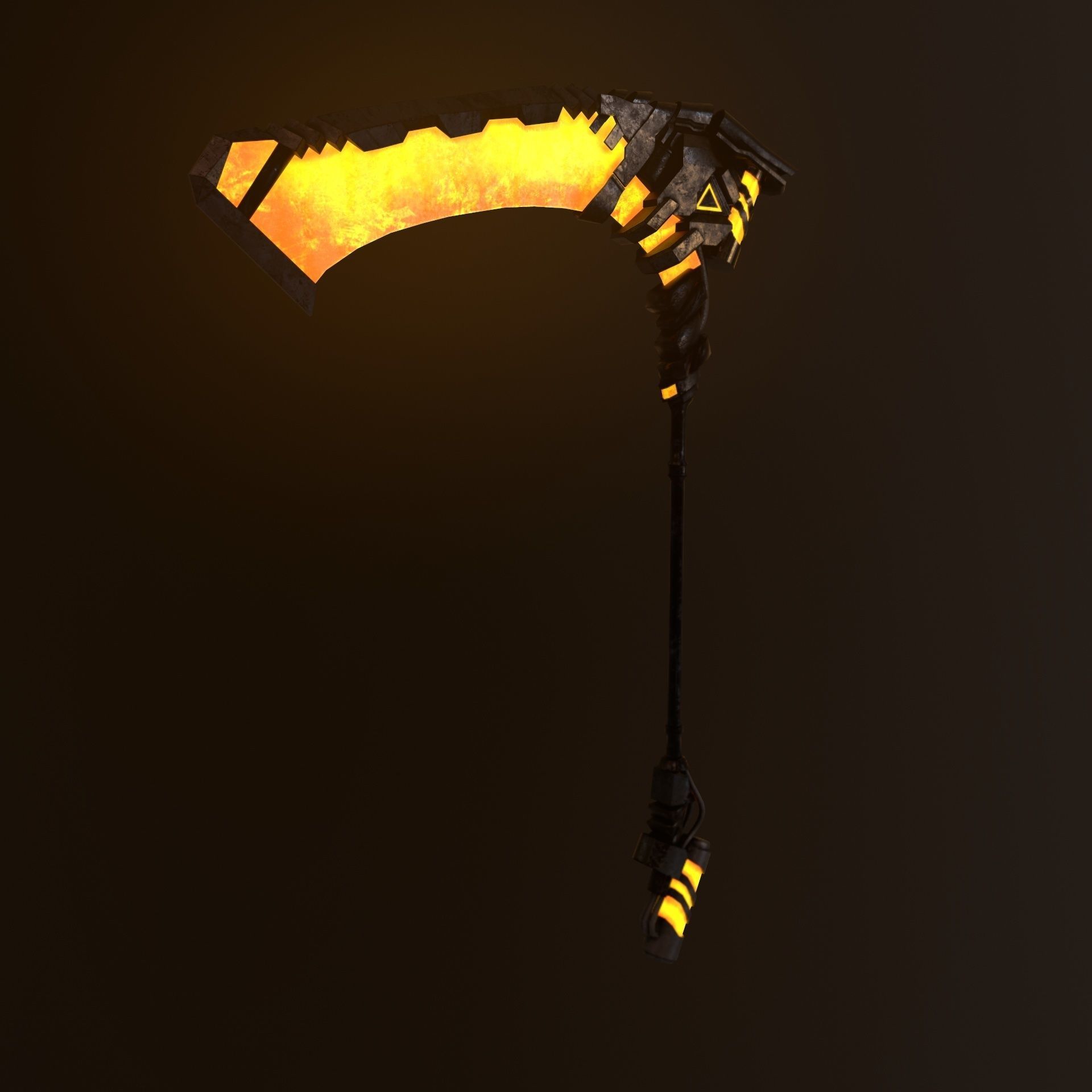 3D model Sci-fi Scythe Raptor 2 VR / AR / low-poly | CGTrader