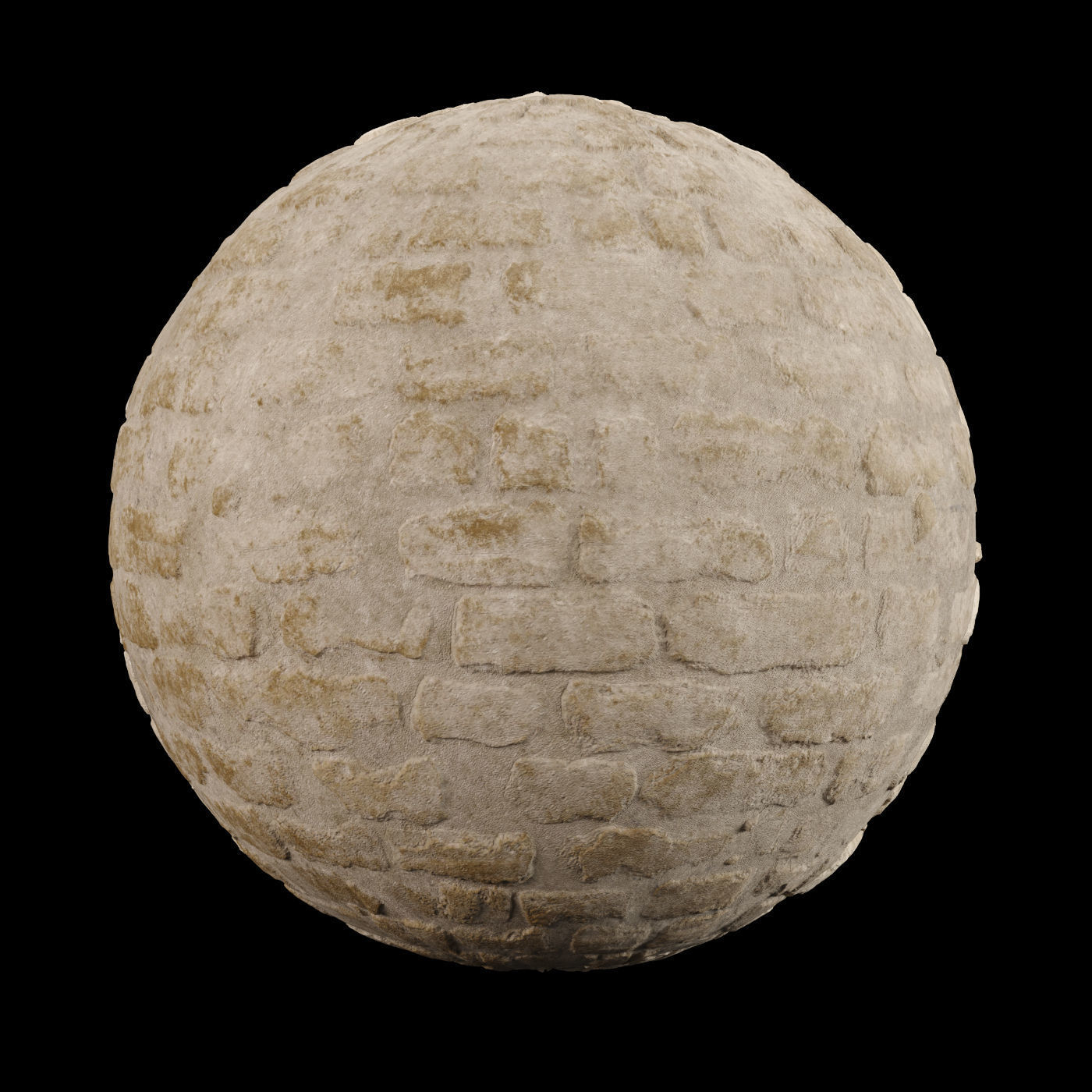 Texture Desert Limestone Brick Tiles Material PBR 200 x 200 cm VR / AR ...