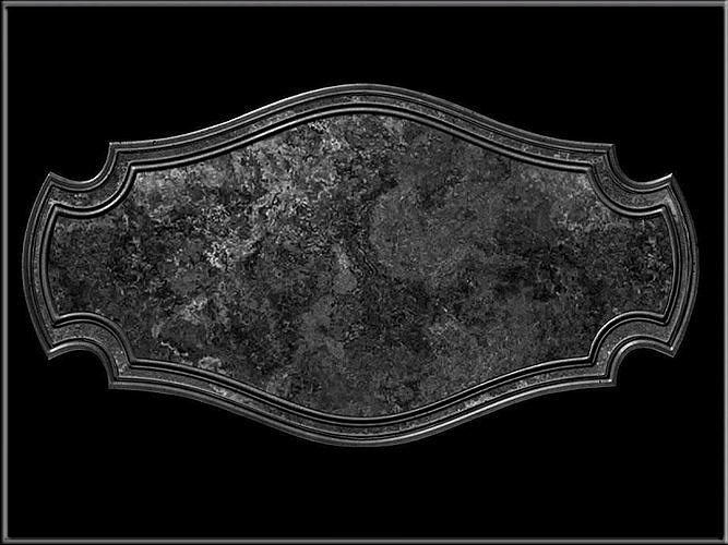 3D model Metal Plate VR / AR / low-poly | CGTrader