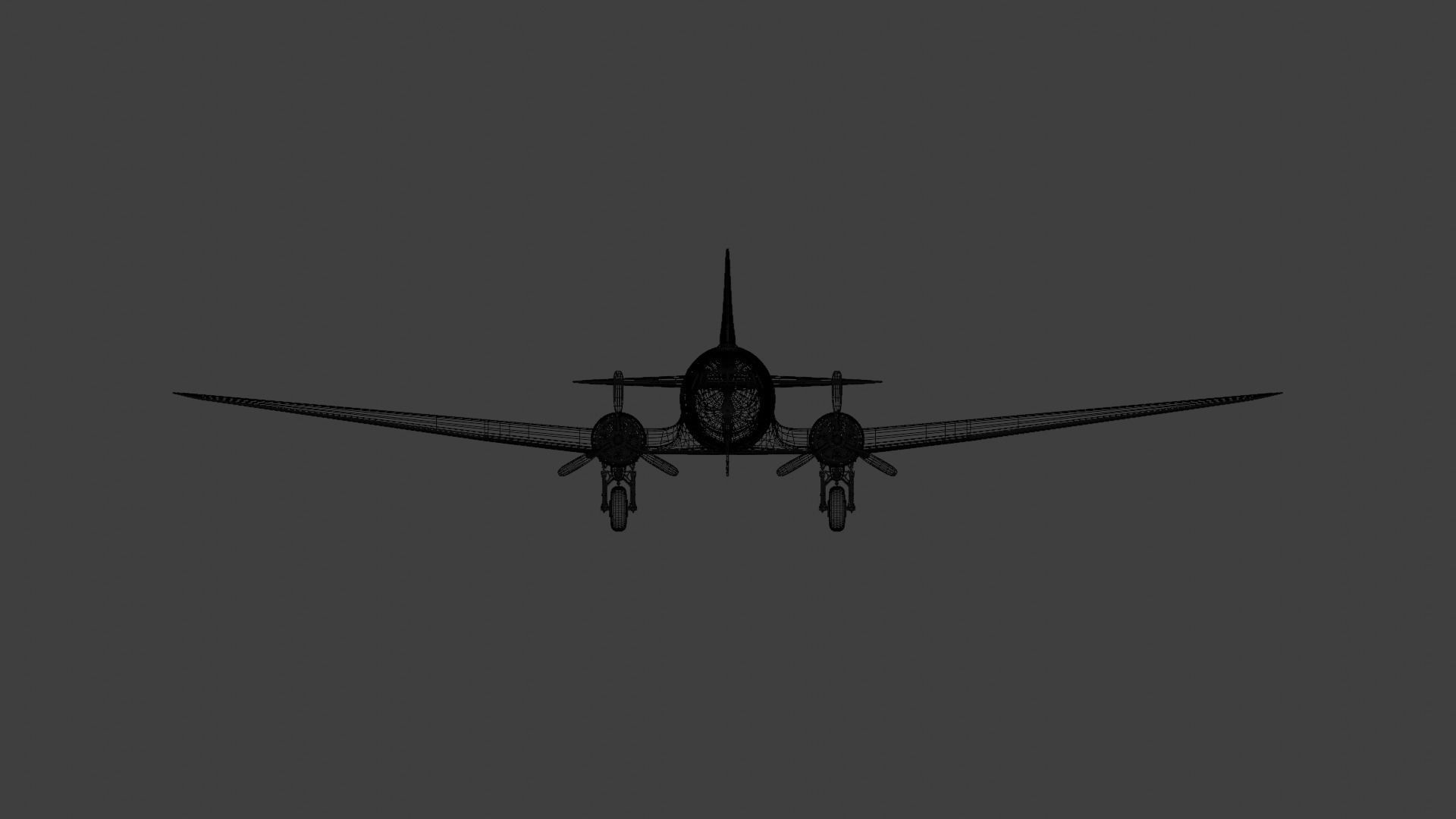 C-47 Skytrain 3D model | CGTrader