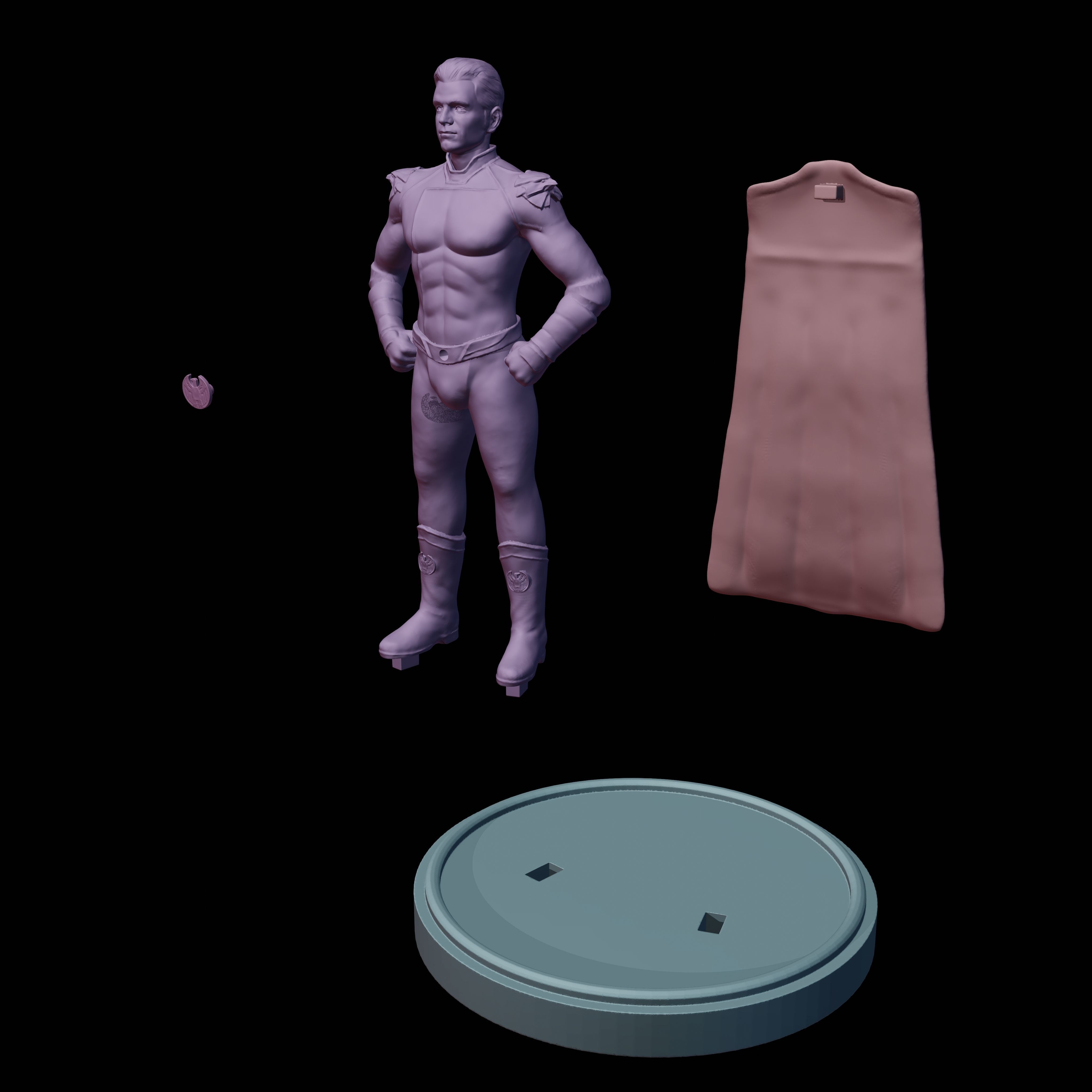 Homelander free 3D model 3D printable | CGTrader