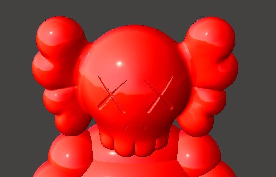 KAWS CHUM 3D model 3D printable | CGTrader
