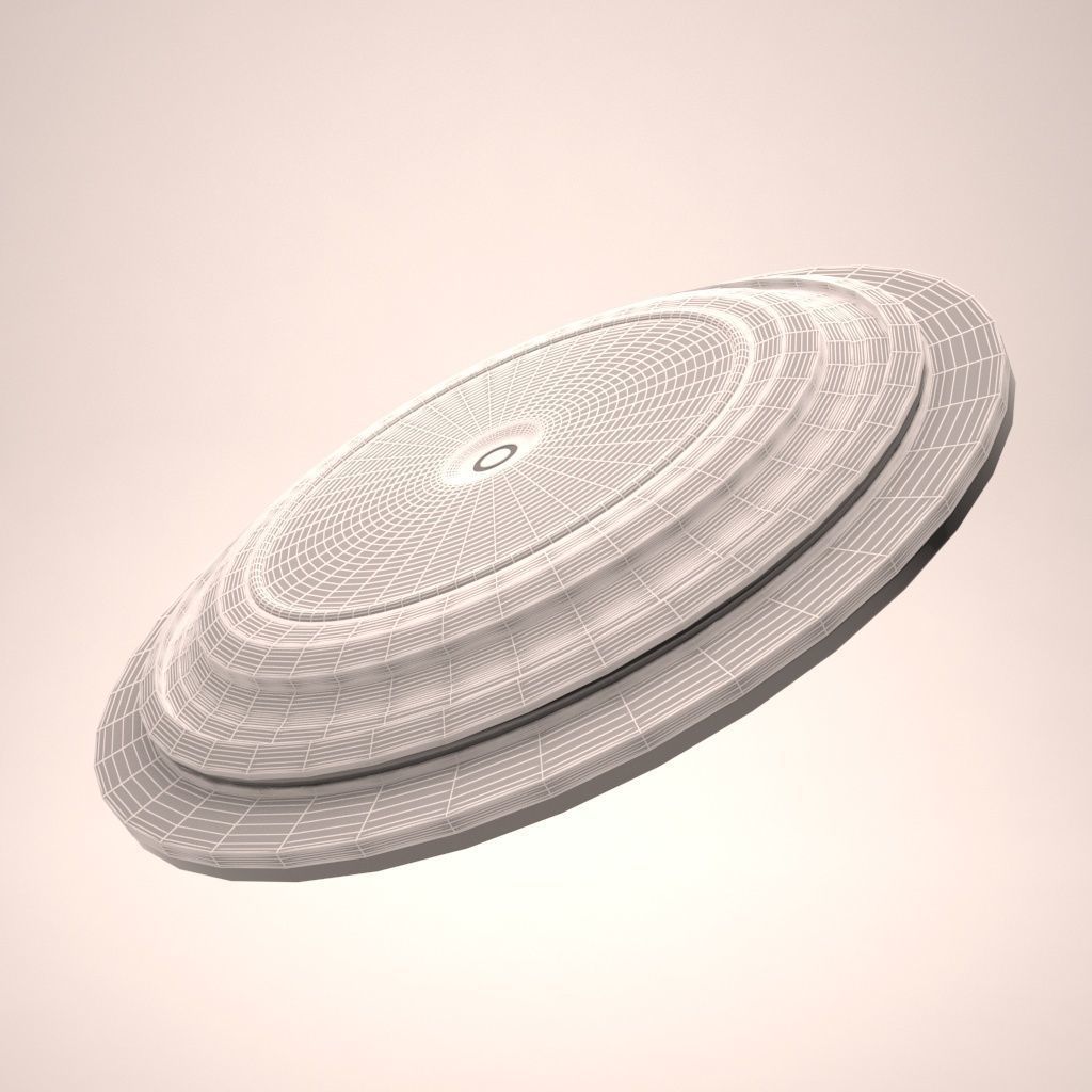 Sci-Fi Disk free VR / AR / low-poly 3D model rigged | CGTrader