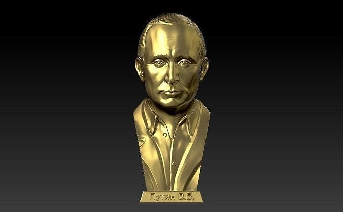 Putin 3D model 3D printable | CGTrader