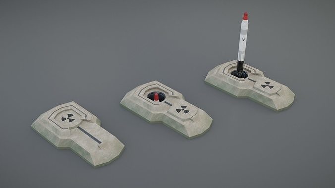 3D model Missile silo VR / AR / low-poly | CGTrader