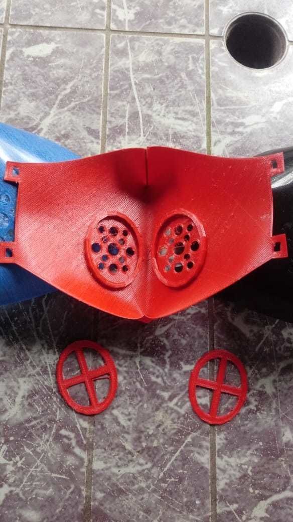 Anti Covid Mask free 3D model 3D printable | CGTrader