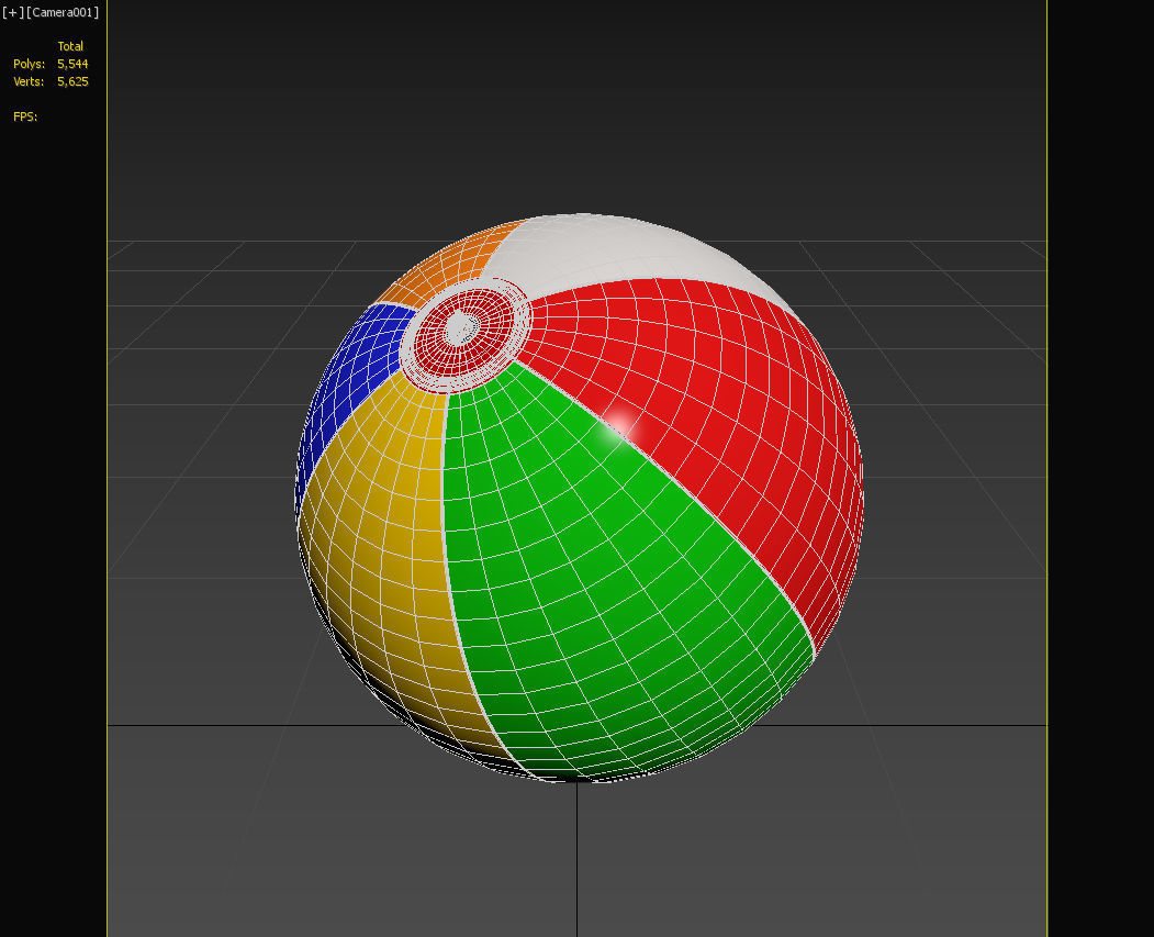 Beach ball 3D model | CGTrader