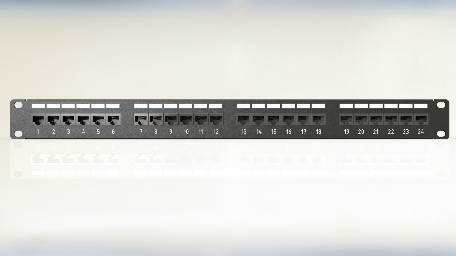 Patch panel 3D model | CGTrader