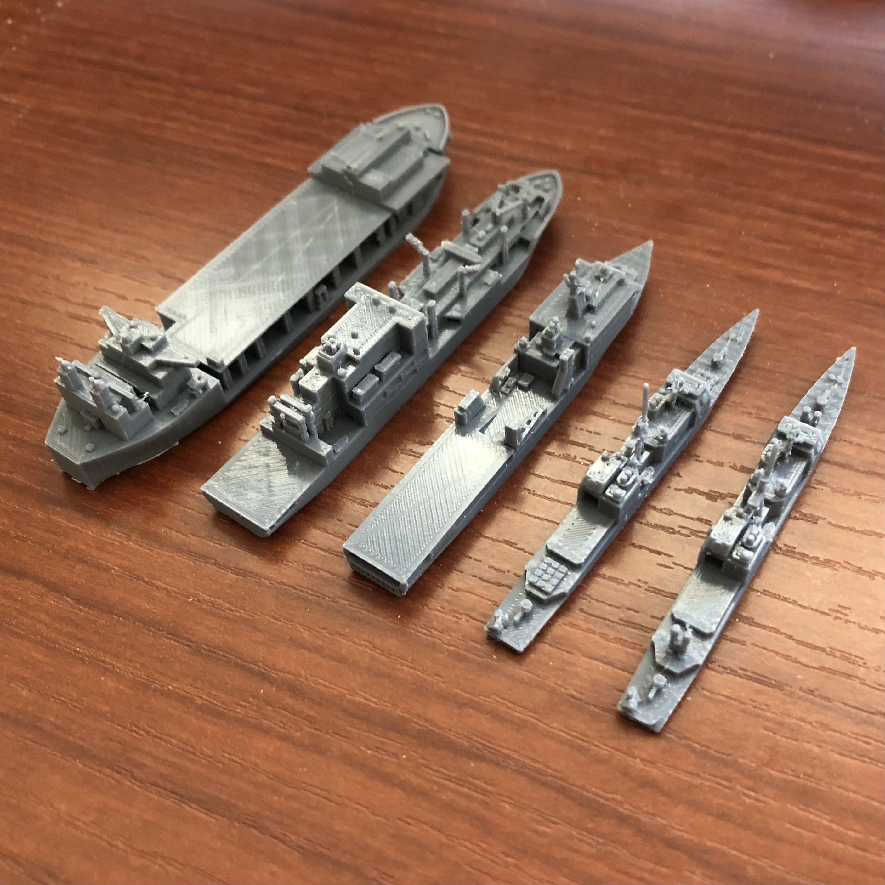 Modern US Warships 3D model 3D printable | CGTrader