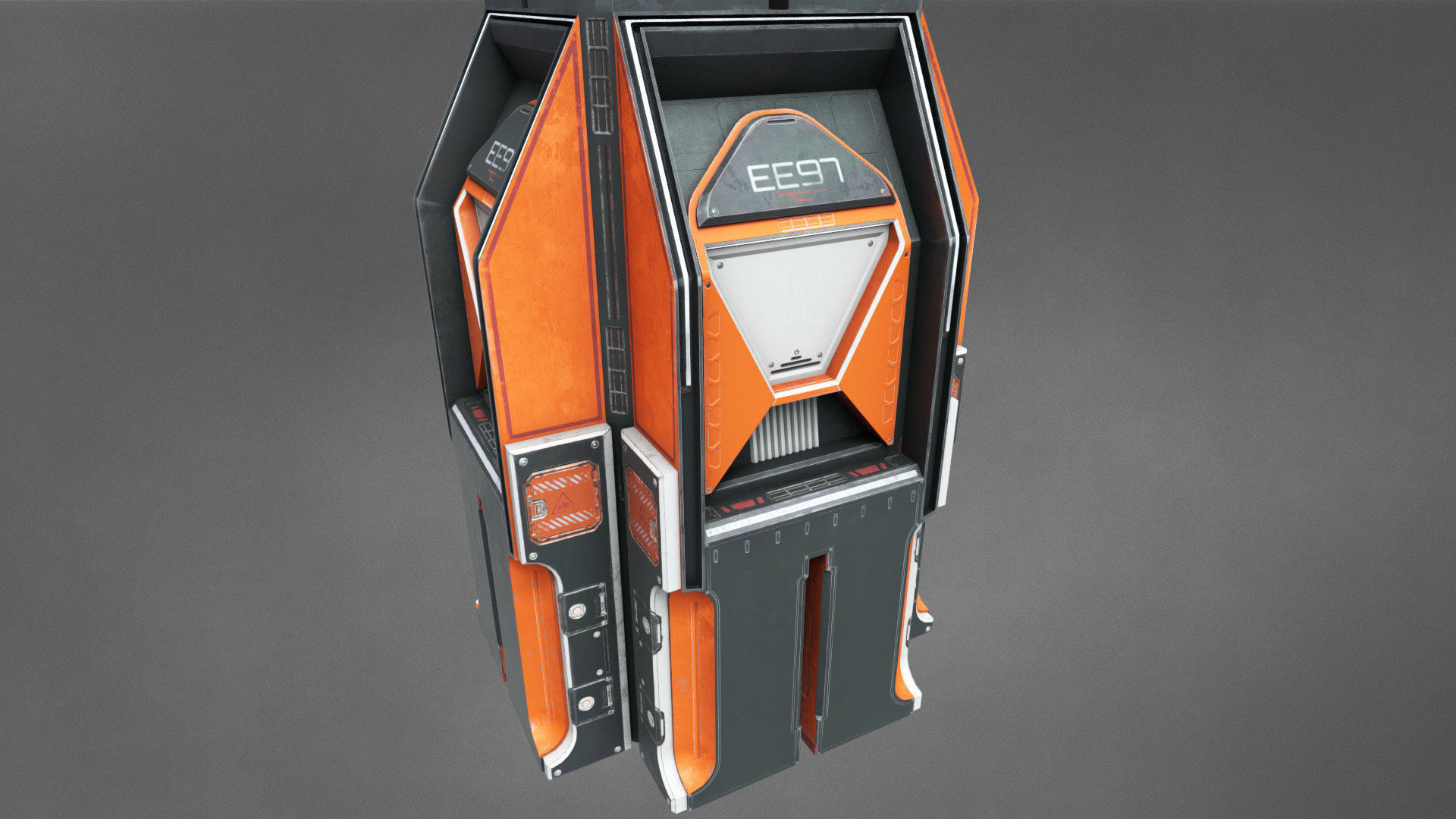 3D model Sci-fi Machine VR / AR / low-poly | CGTrader