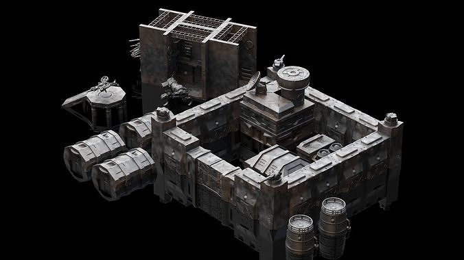 Terrain Base Building Pack 3D model 3D printable | CGTrader