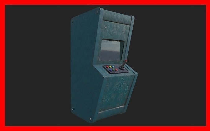 Game Machine free VR / AR / low-poly 3D model | CGTrader