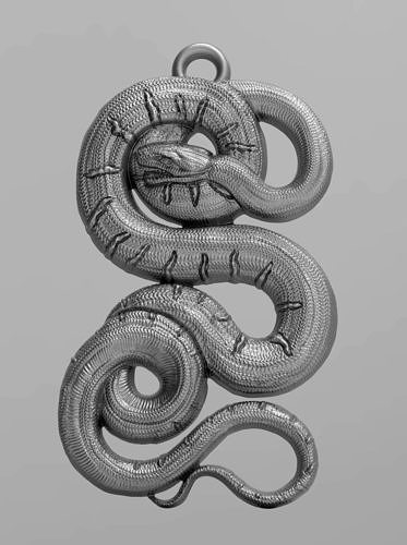 Snake 3D model 3D printable | CGTrader
