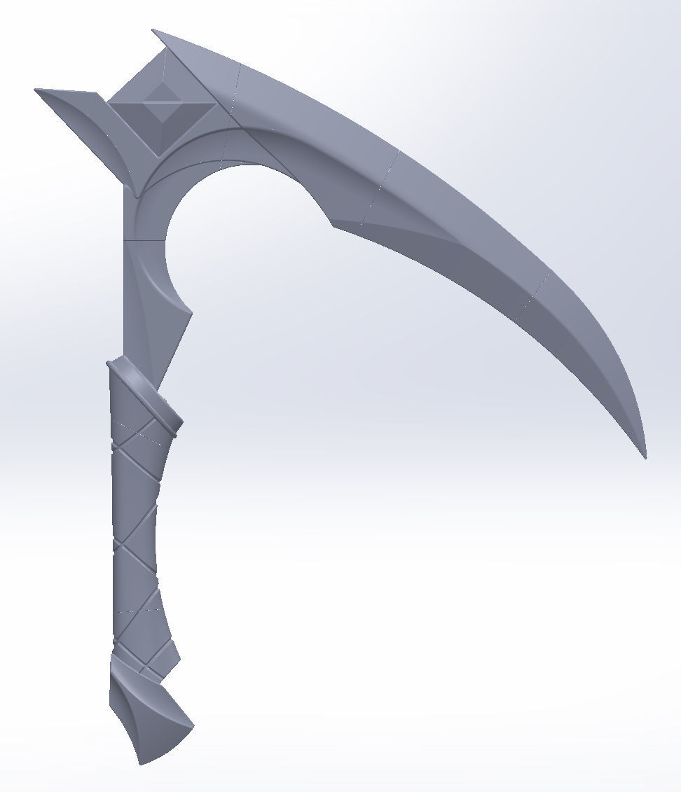 League Of Legends KDA Akali Kama Printable Model 3D model 3D printable ...