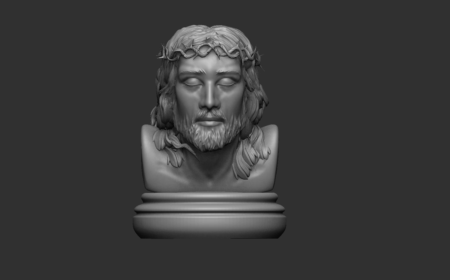 Jesus Christ Zbrush model 3D model | CGTrader