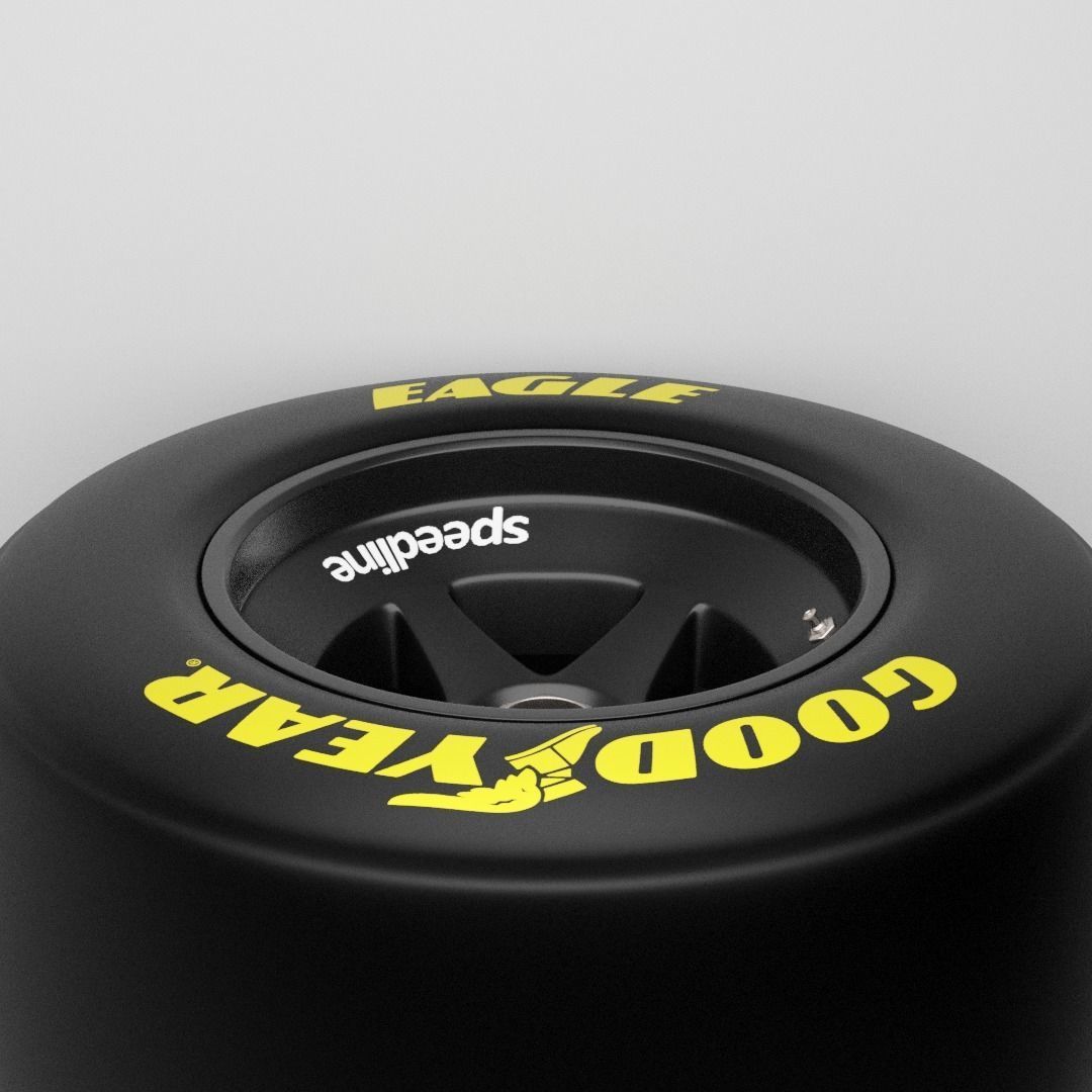 90s Speedline Formula 1 Wheel 3D model | CGTrader