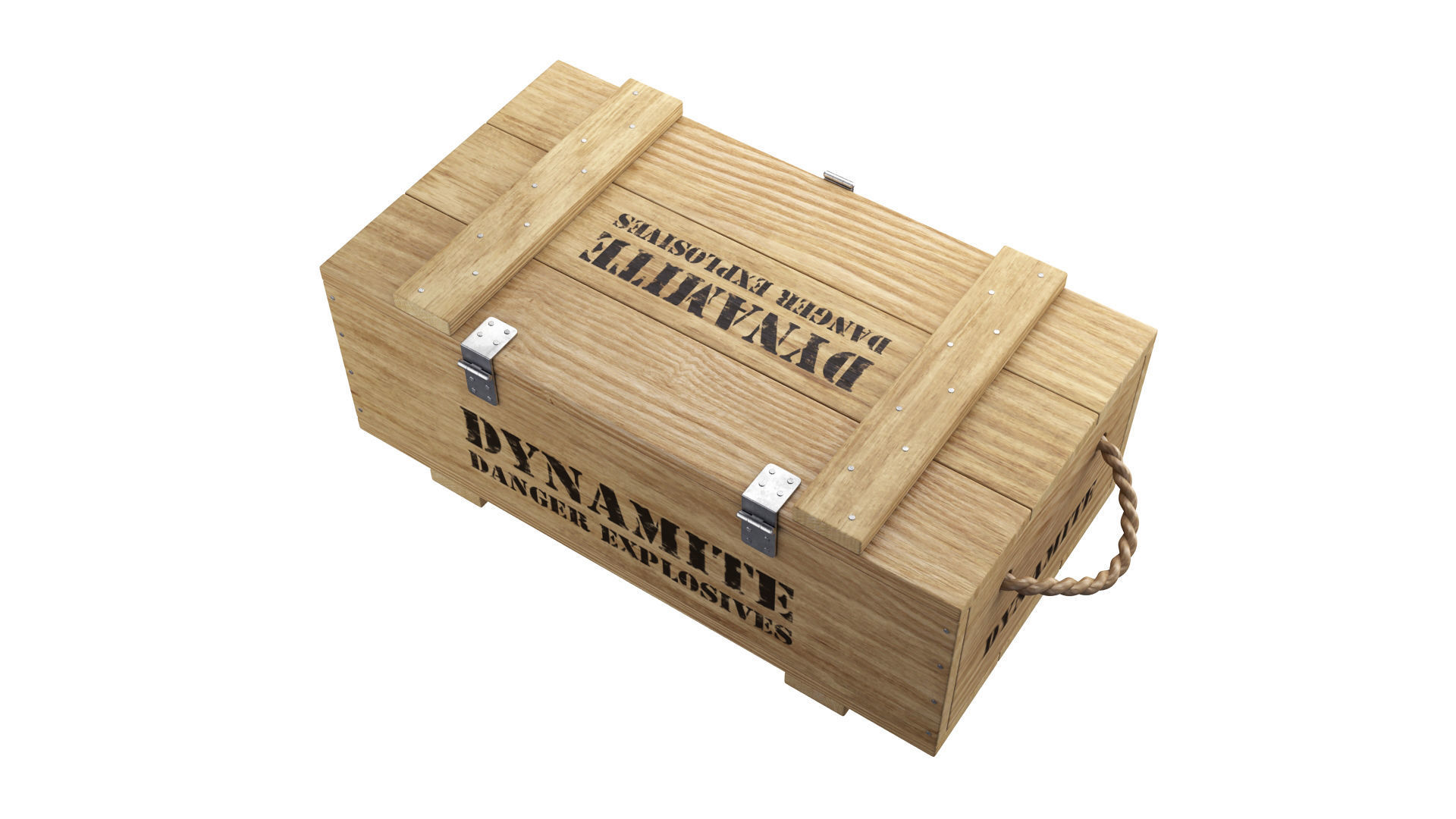 Dynamite box 3D model | CGTrader