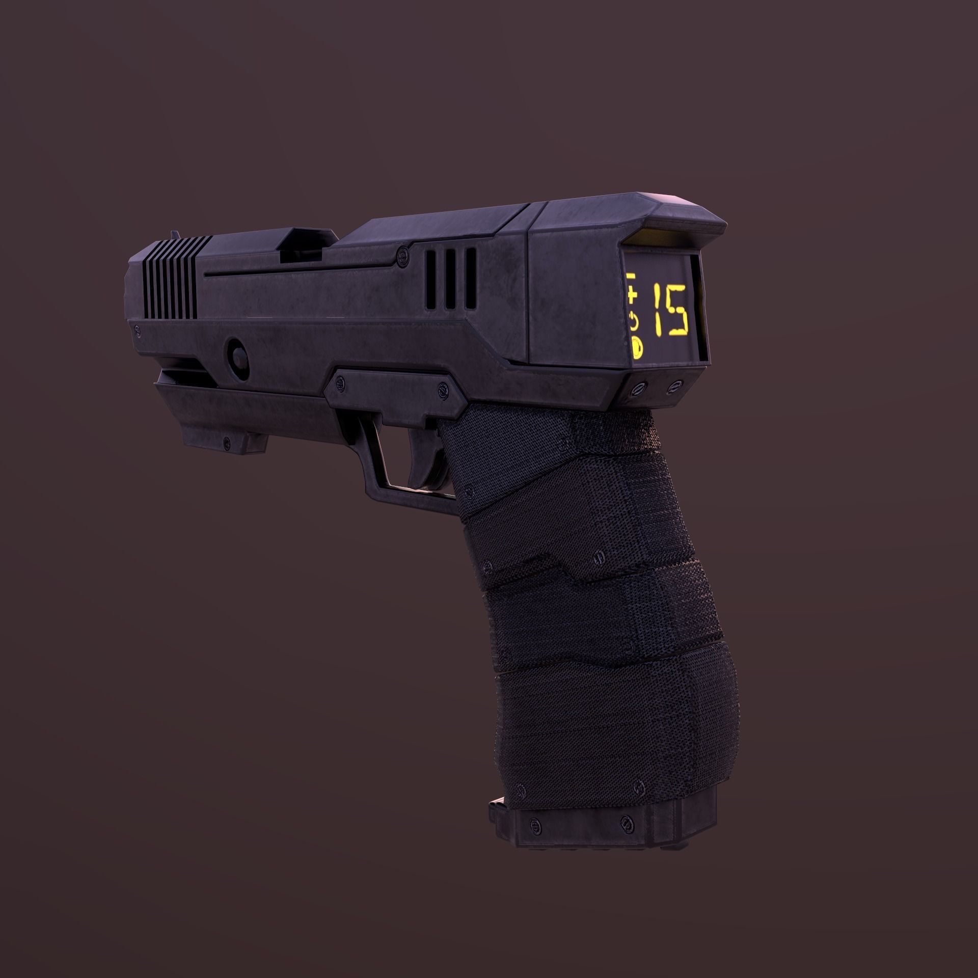 3D model Sci-Fi Glock VR / AR / low-poly | CGTrader