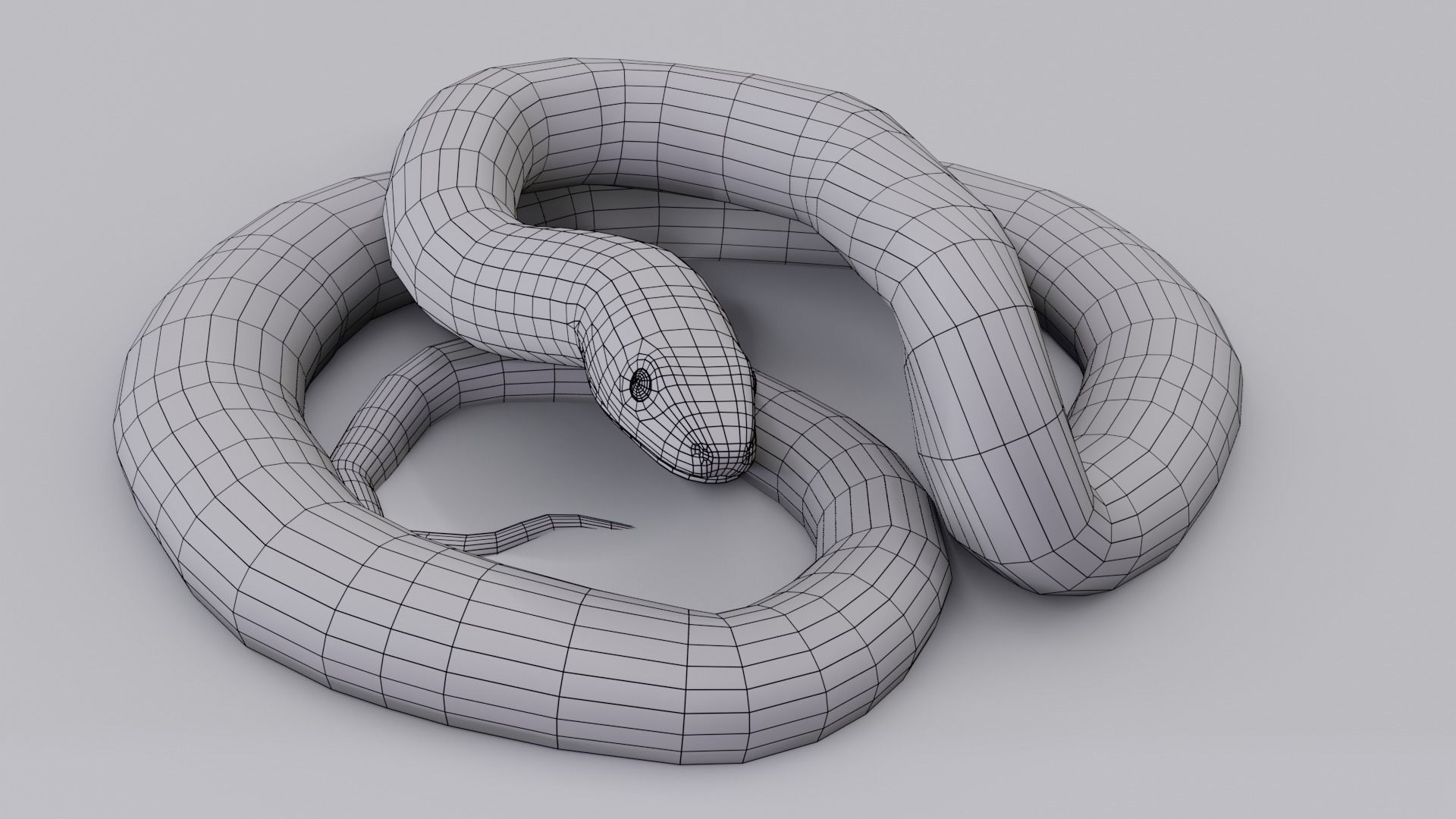 3D model Scarlet Kingsnake - 3D Mesh VR / AR / low-poly | CGTrader