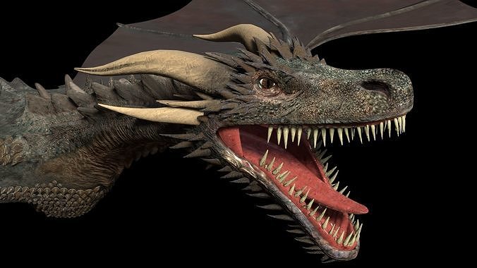Dragon game of thrones 3D model | CGTrader