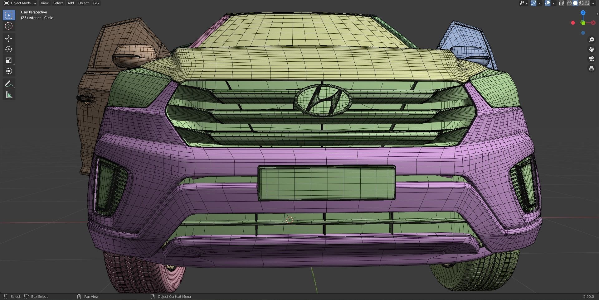 3D model Hyundai Creta blender 3d model VR / AR / low-poly | CGTrader