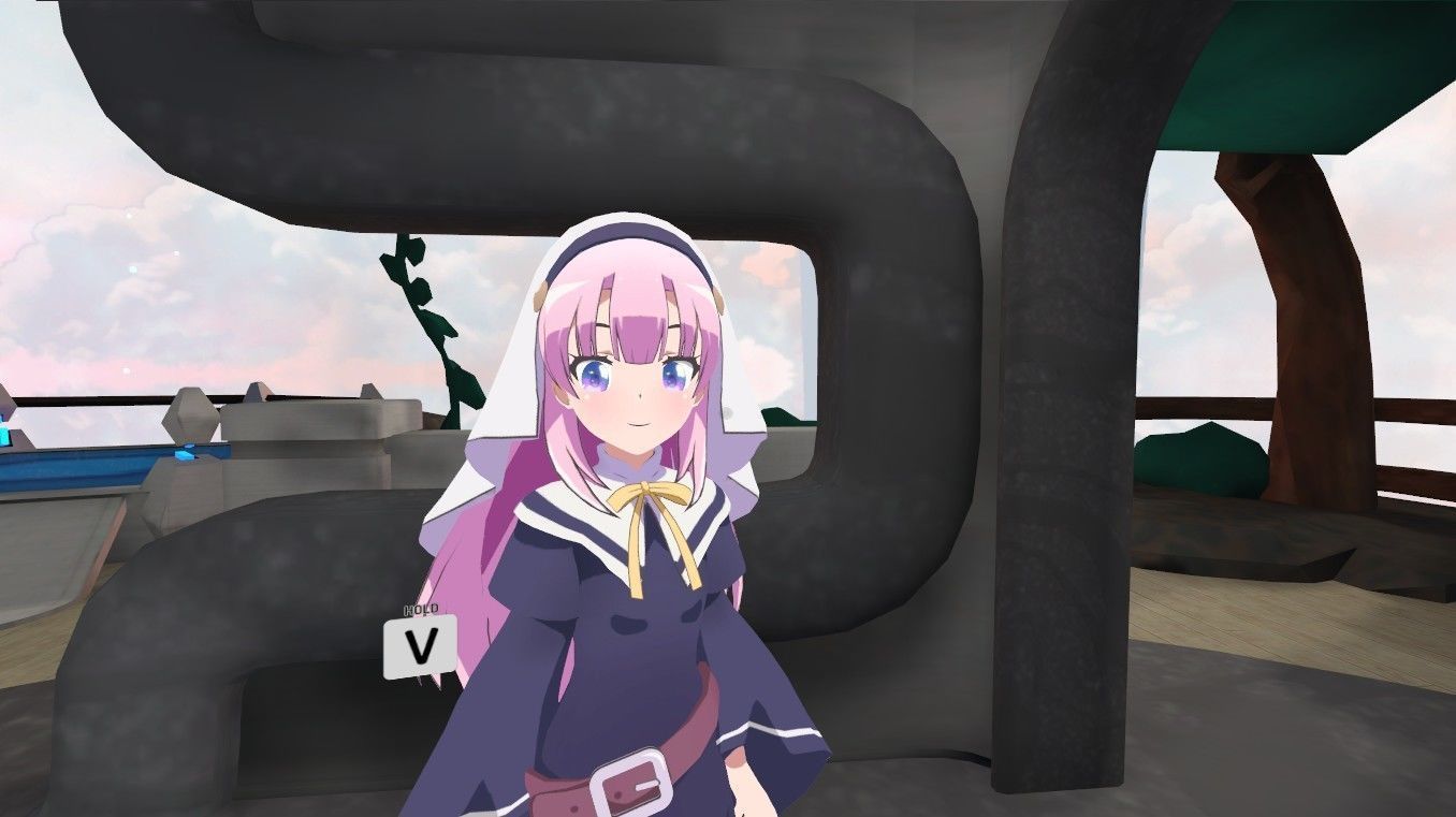 Hina kamisama ni natta hi VRChat 3D model rigged | CGTrader