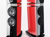Red stereo speakers 23 AM77 3D model | CGTrader