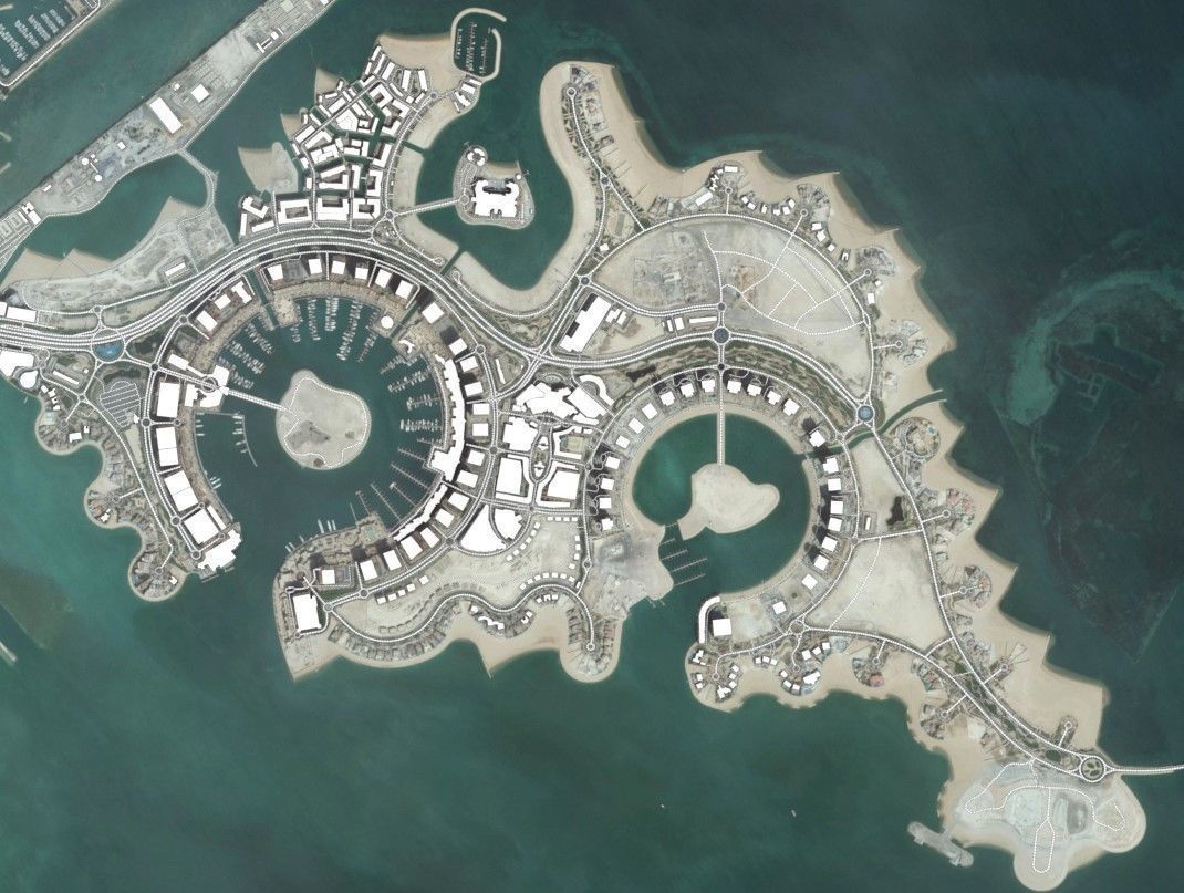 The Pearl Qatar Doha 3D model | CGTrader