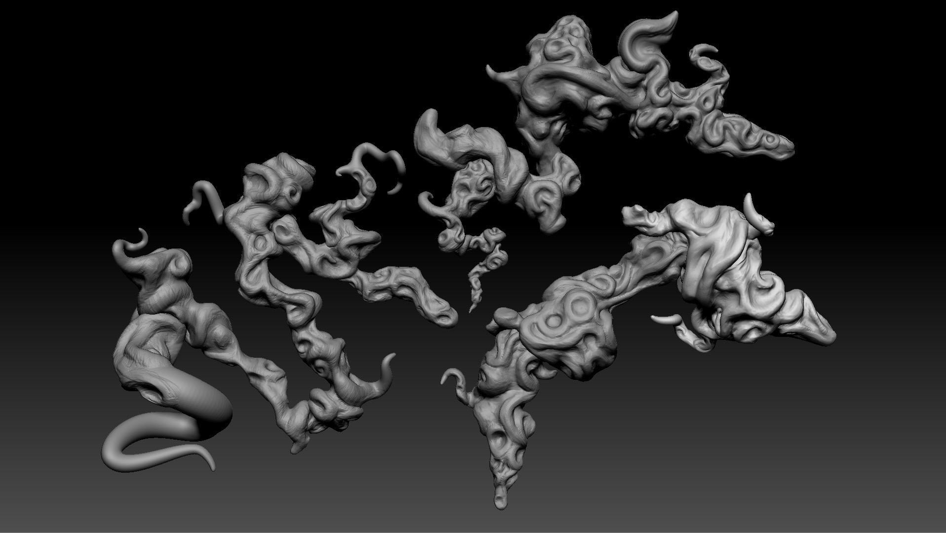 Fantasy tree roots free 3D model | CGTrader