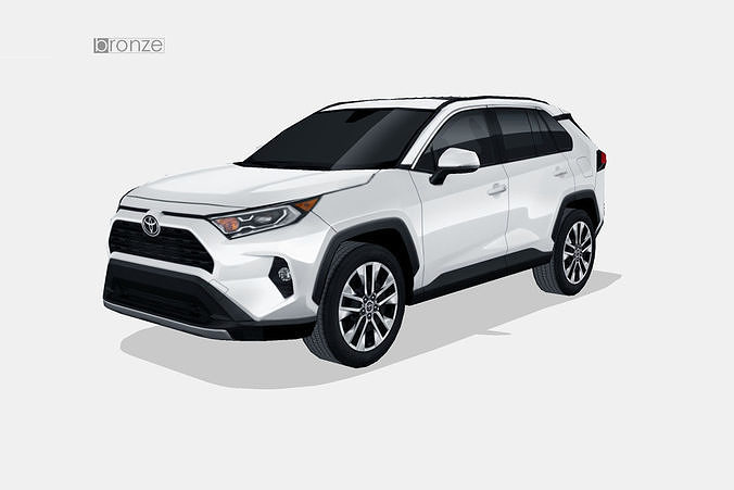 3D model Toyota RAV4 2019 VR / AR / low-poly | CGTrader