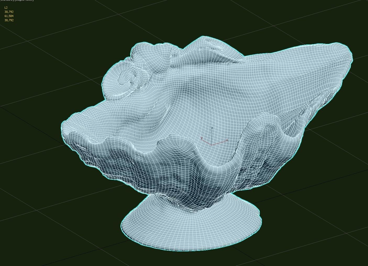3D model Shell Bowl VR / AR / low-poly | CGTrader