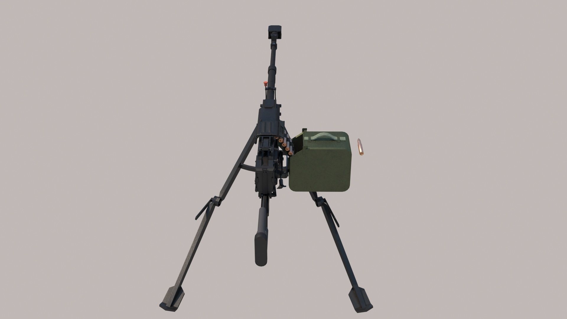 3D model Machine Gun NSVT NSV KORD VR / AR / low-poly | CGTrader