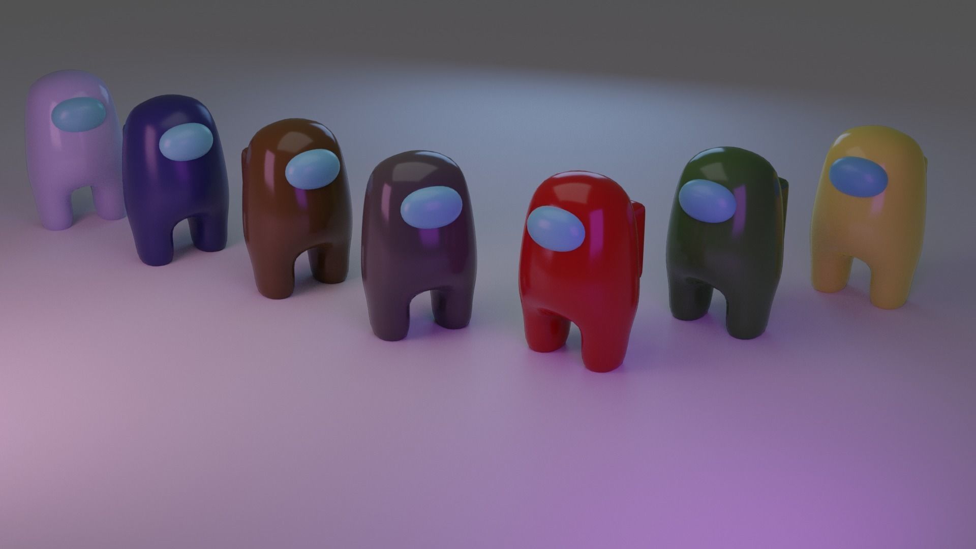 Among Us Characters free VR / AR / low-poly 3D model | CGTrader