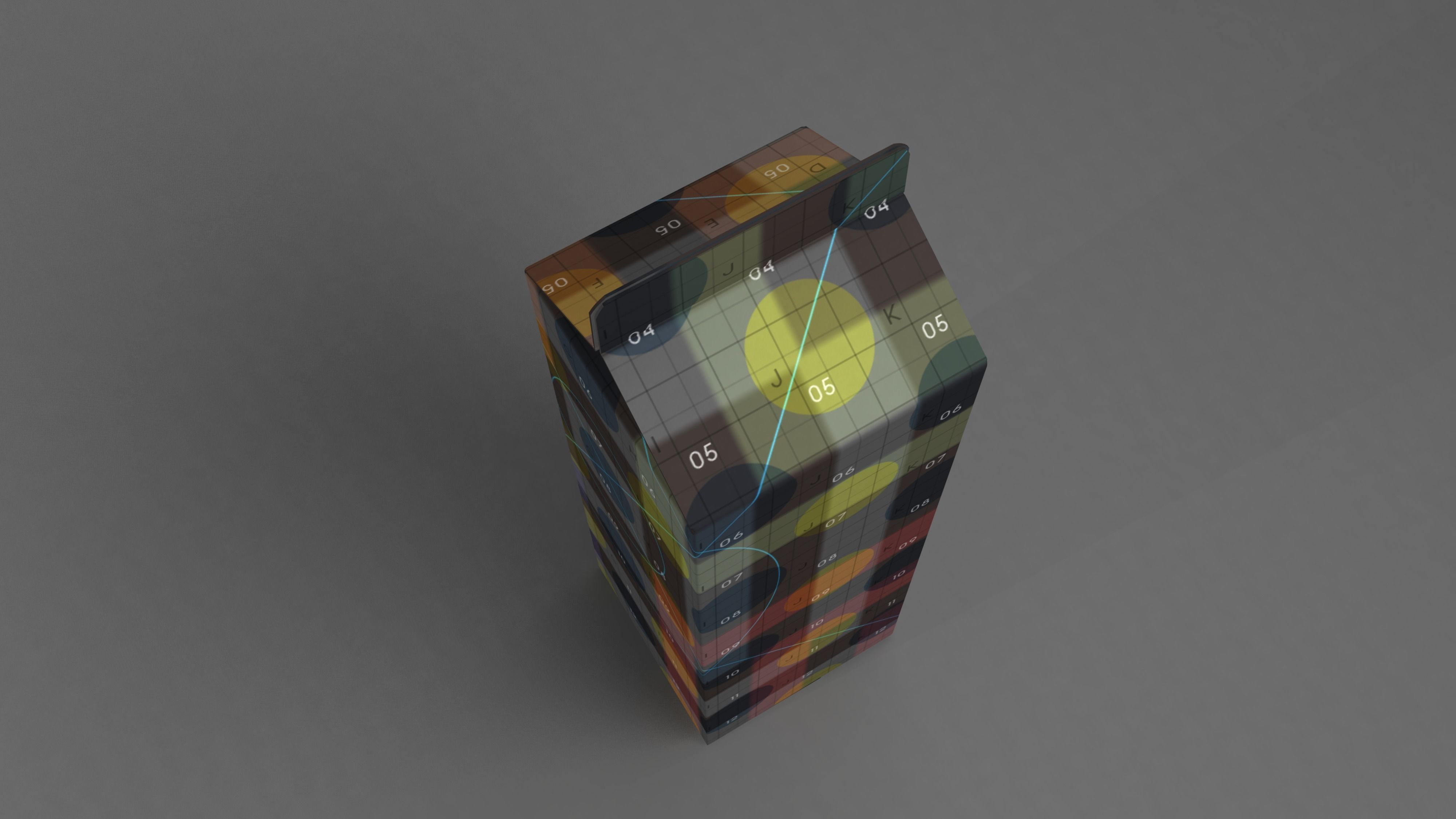 Juice Box 1L Size 3D model 3D model | CGTrader