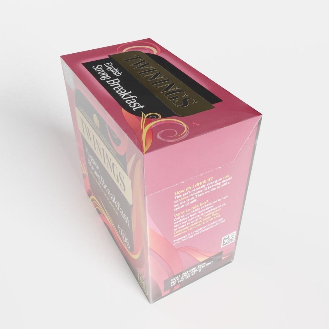 3D model Twinings Tea Package VR / AR / low-poly | CGTrader