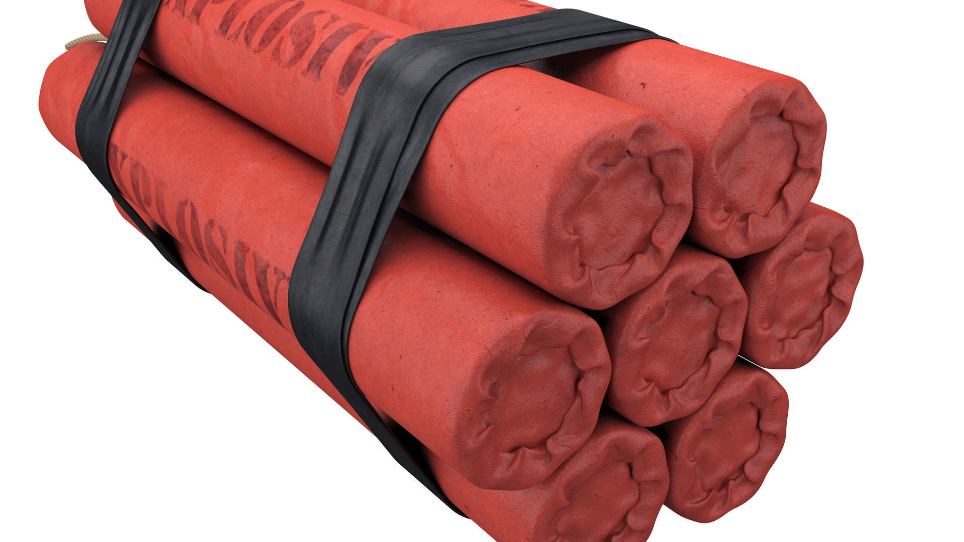 Dynamite big bunch 3D model | CGTrader