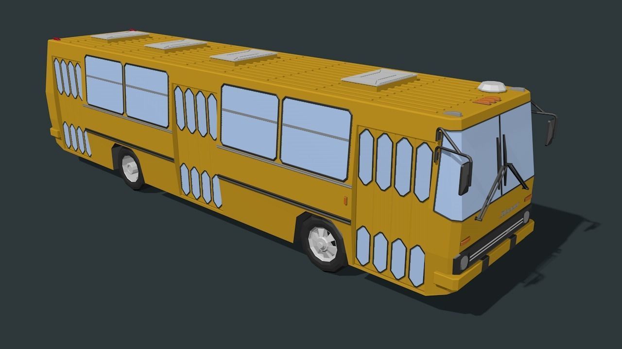 Bus depot 3D model | CGTrader