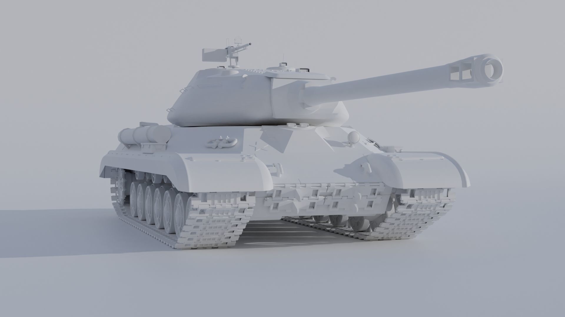 3D model IS-4 Soviet Tank VR / AR / low-poly | CGTrader