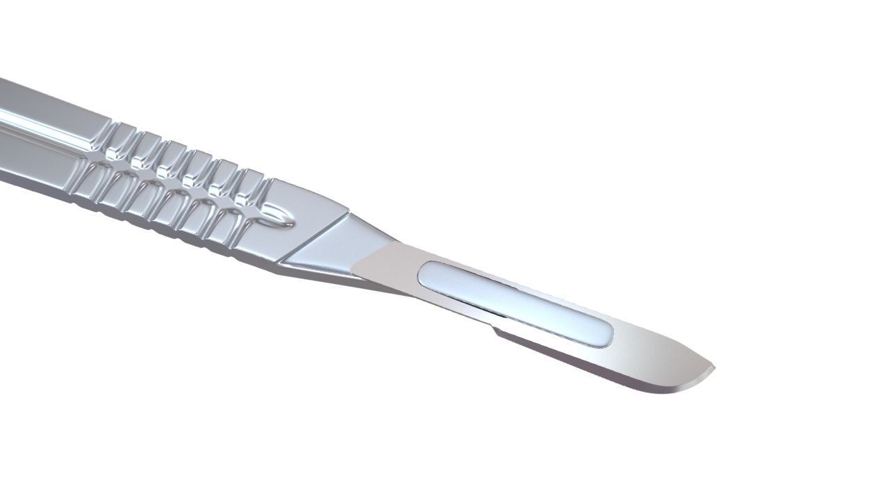 Medical scalpel pack 3D model | CGTrader