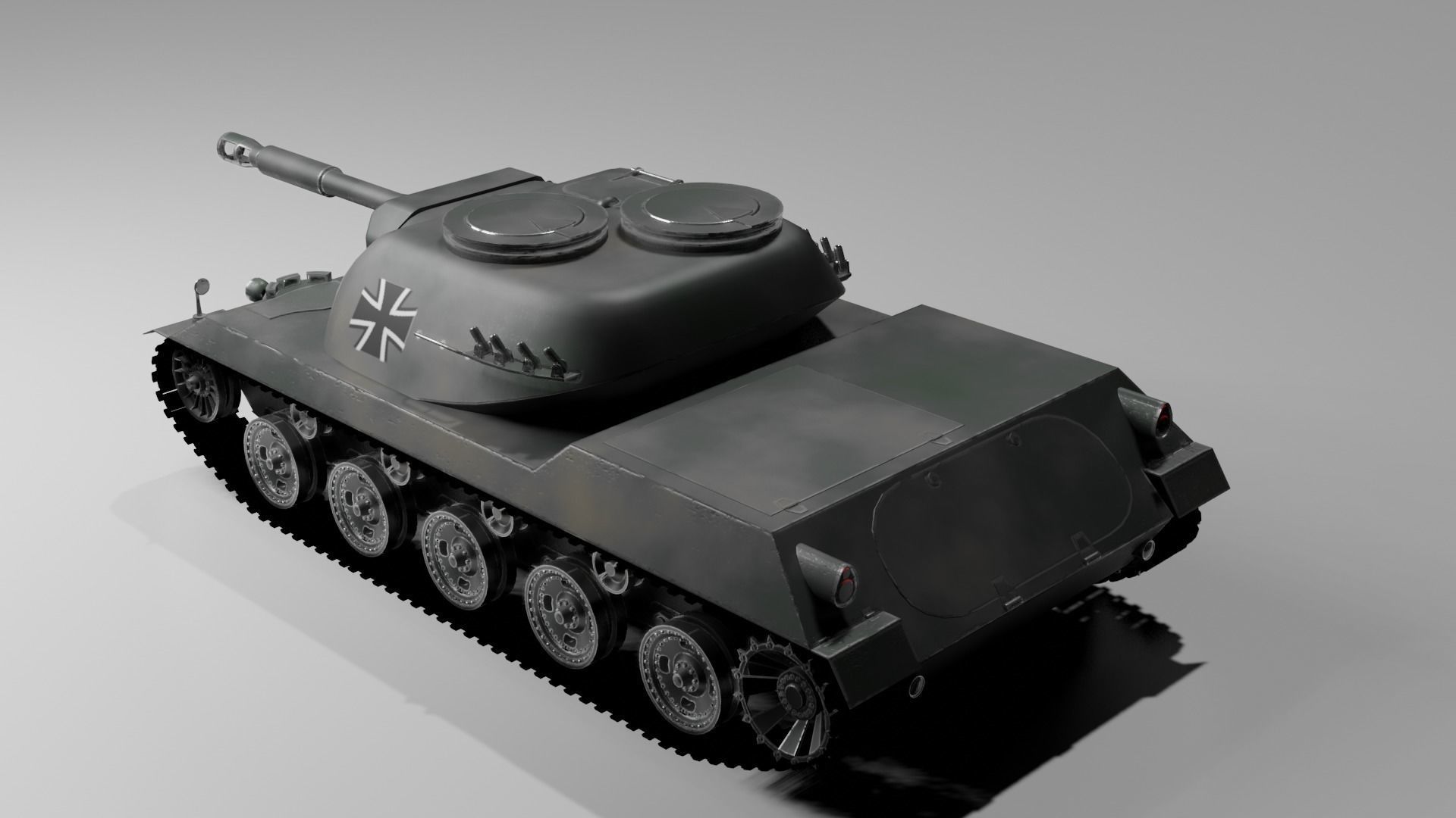 Light Tank Spahpanzer Ru 251 Rheinmetall free VR / AR / low-poly 3D ...