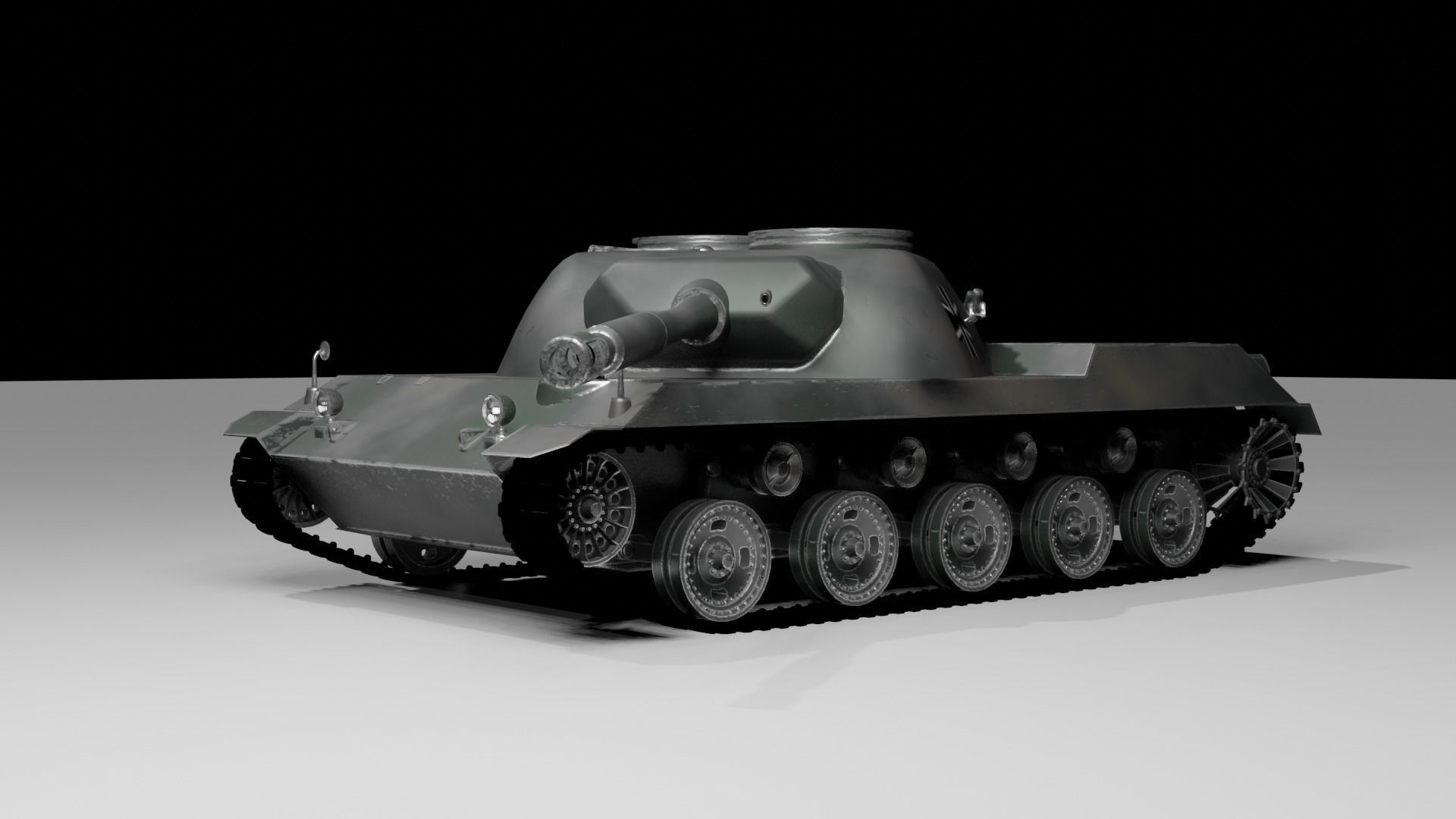 Light Tank Spahpanzer Ru 251 Rheinmetall free VR / AR / low-poly 3D ...
