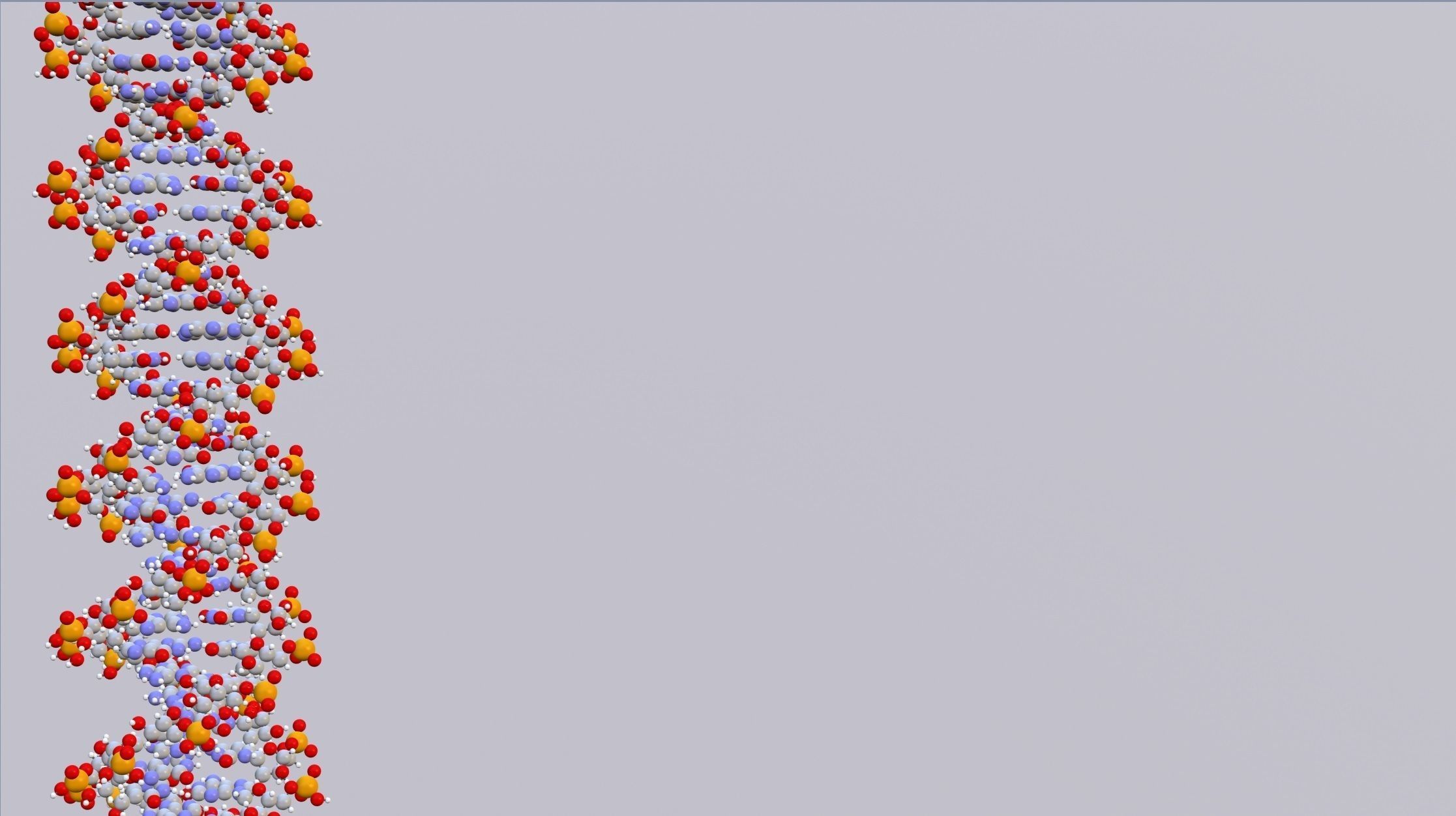 Real DNA Sequence 3D model | CGTrader