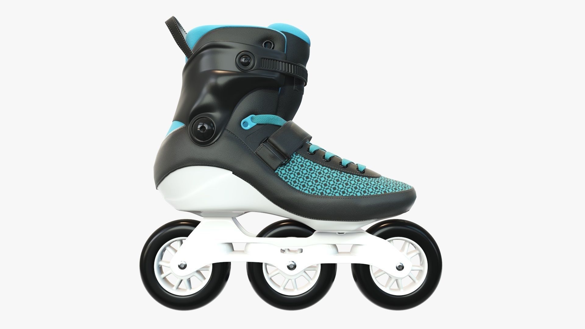Roller skates inline 3D model | CGTrader