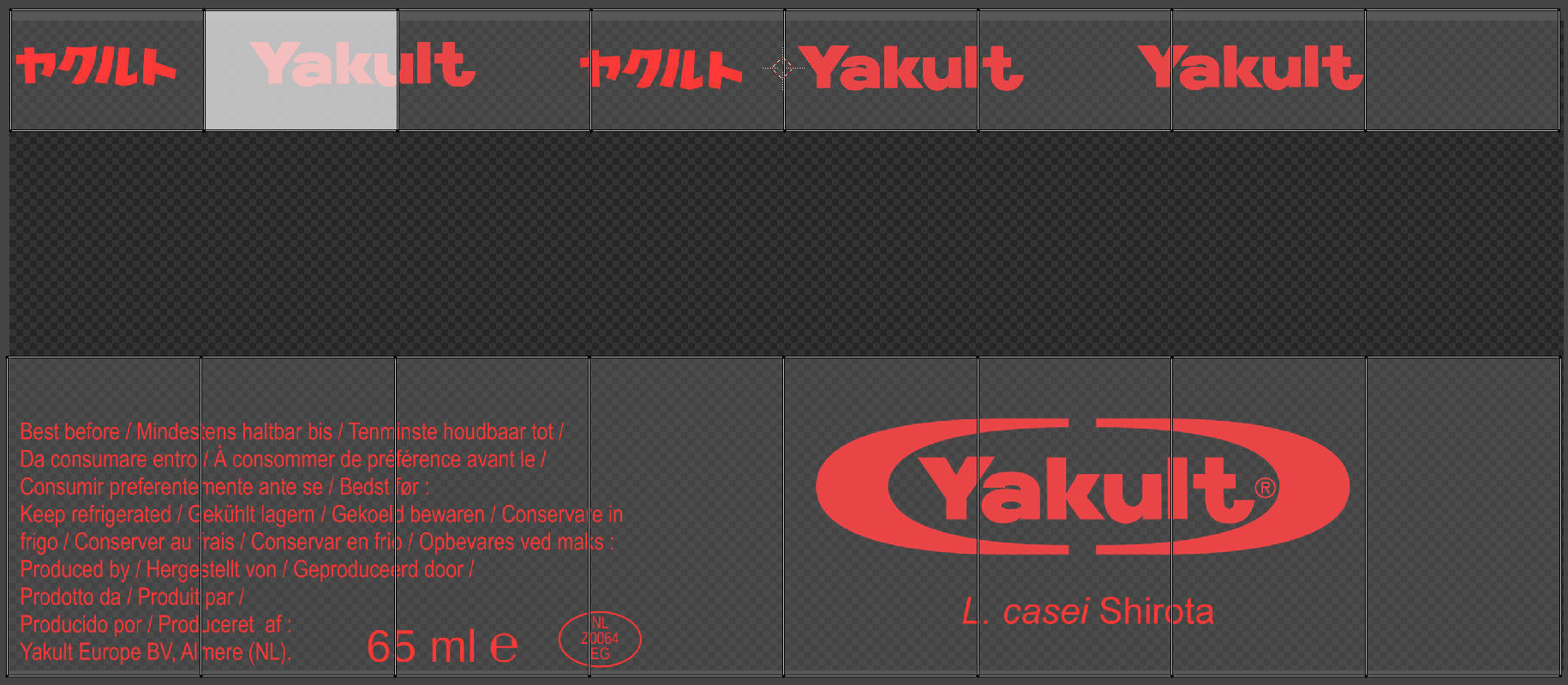 Yakult milk beverage 3D model | CGTrader