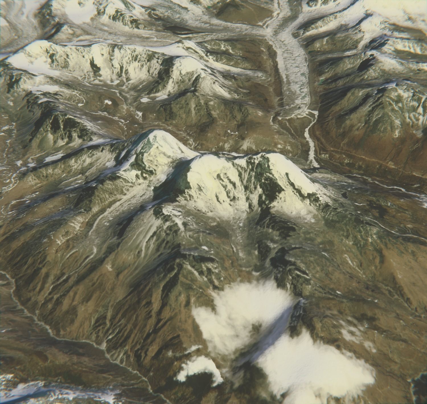 3D model Mount Everest VR / AR / low-poly | CGTrader