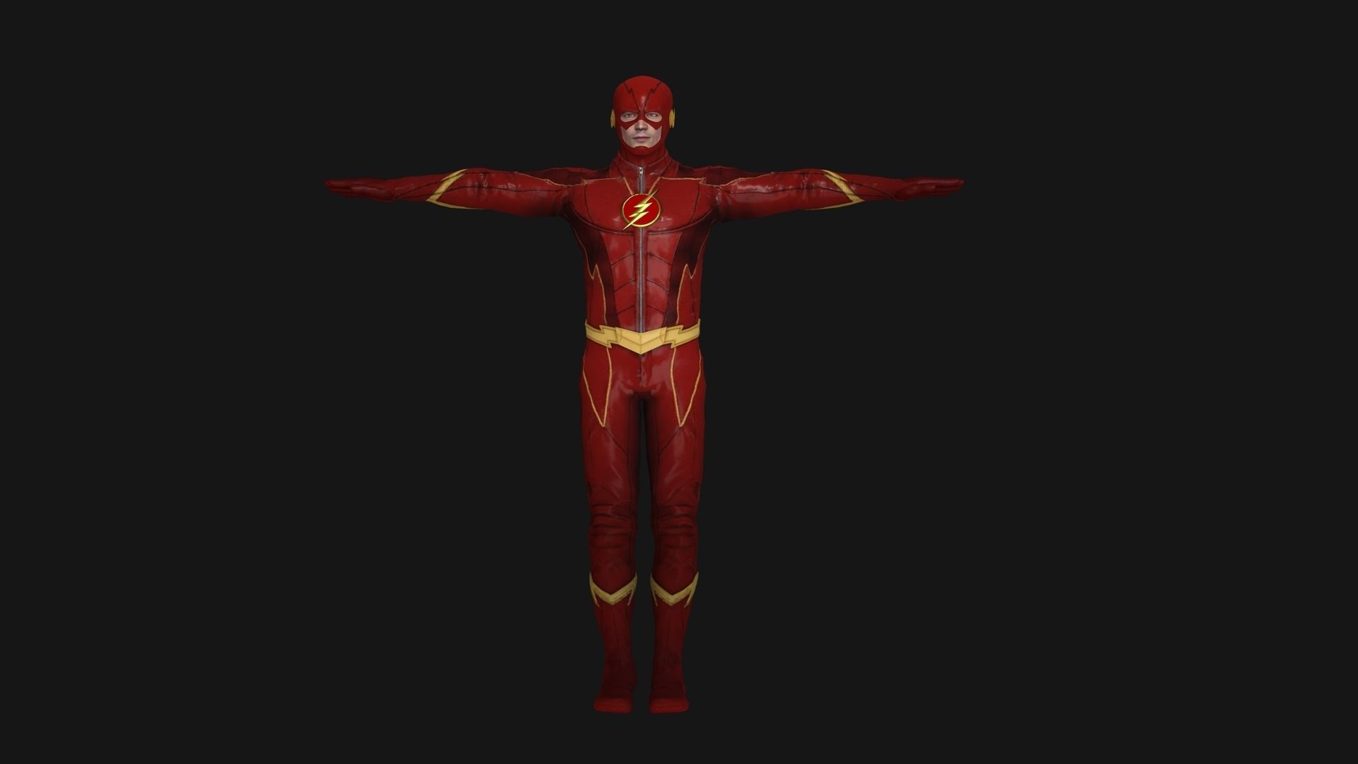 The Flash - CW show 3D model rigged | CGTrader